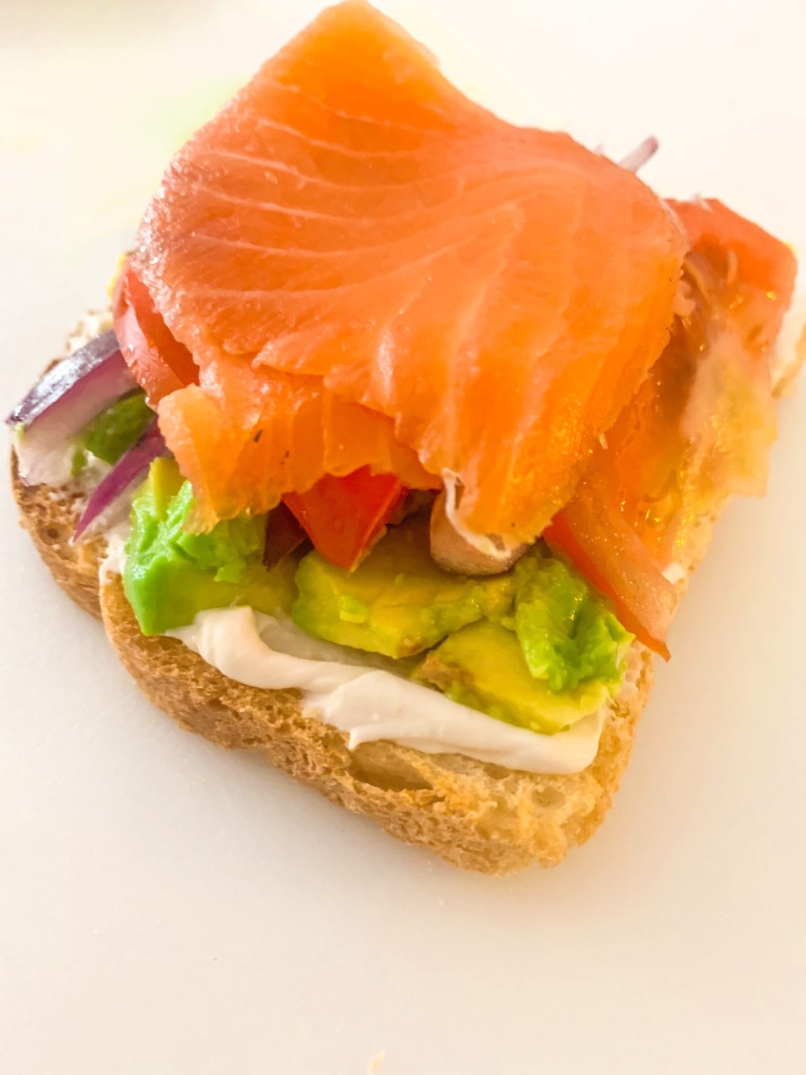 Smoked Salmon Avocado Toast - The Sierra Guide